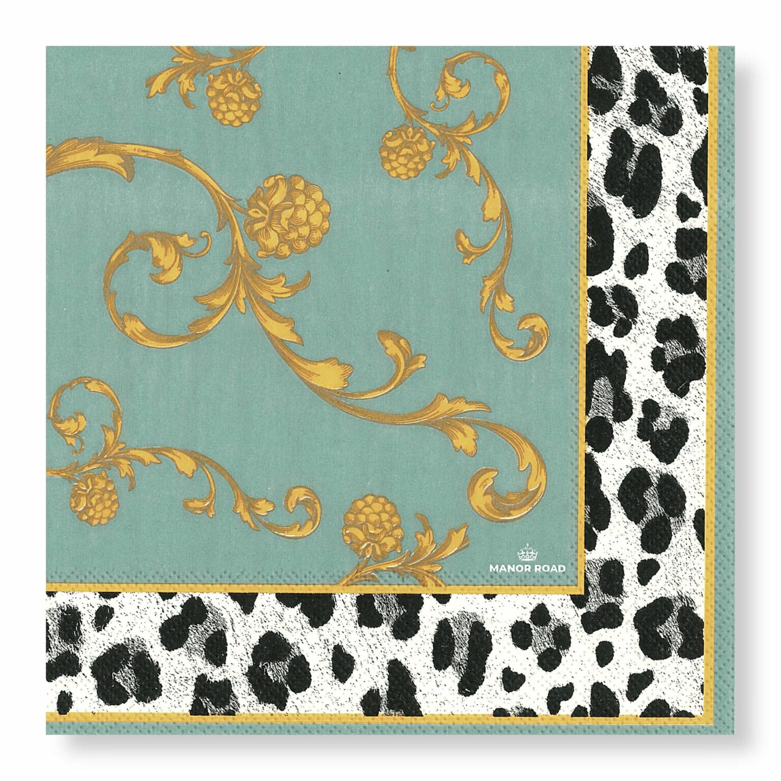 Victorian Leopard Napkins - Cocktail – Manor Road