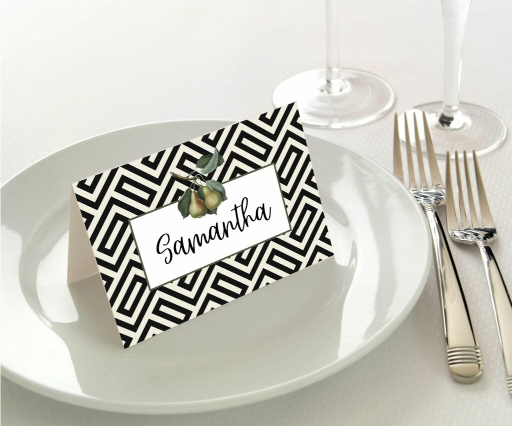 Place Cards – Manor Road