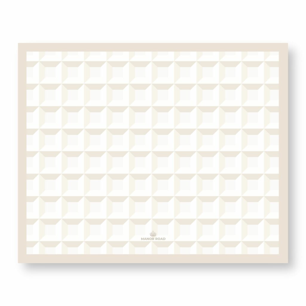Waffle Paper Placemat Pad – Manor Road