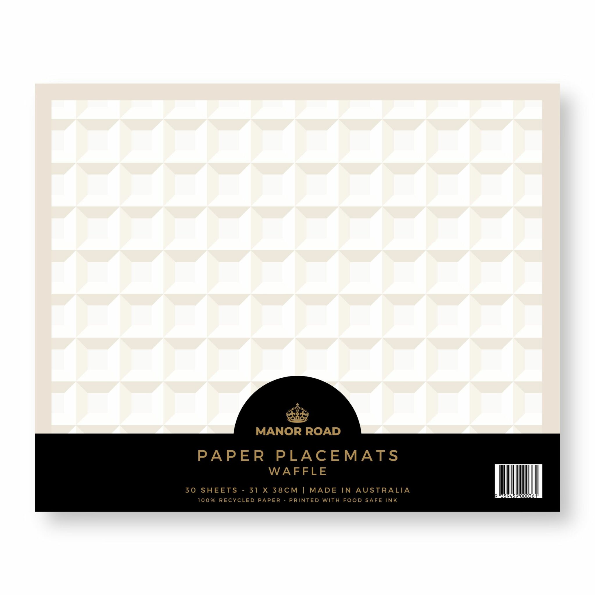 Waffle Paper Placemat Pad – Manor Road