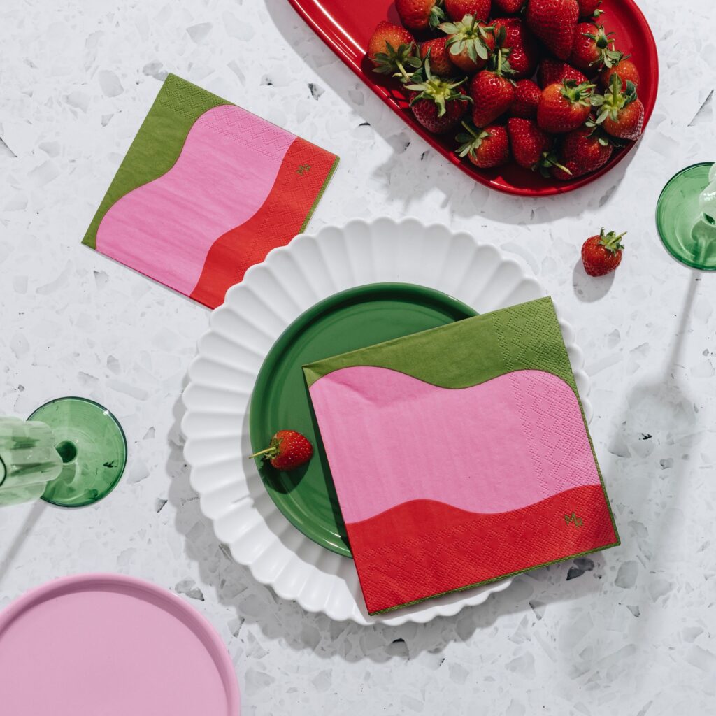 Colour Flow Napkins - Cocktail – Manor Road